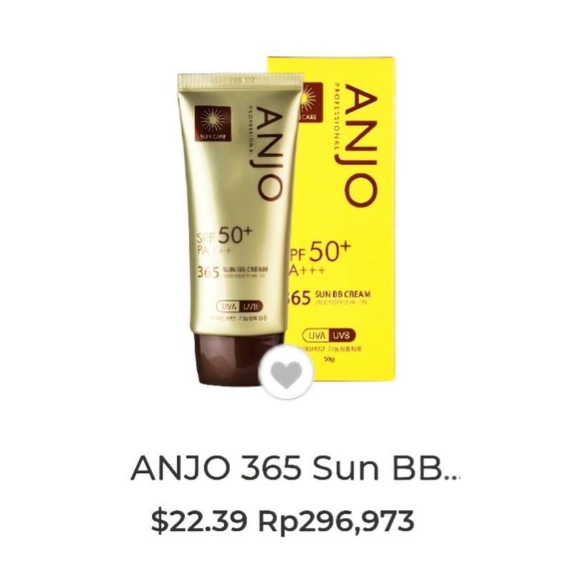 Jual ANJO 365 BB CREAM ORIGINAL ED 2027! | Shopee Indonesia