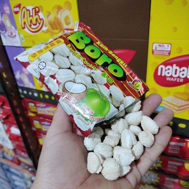 Jual Boro Kuih Bangkit Cookies Jadul Halal Harga 1 pcs@14gram | Shopee ...