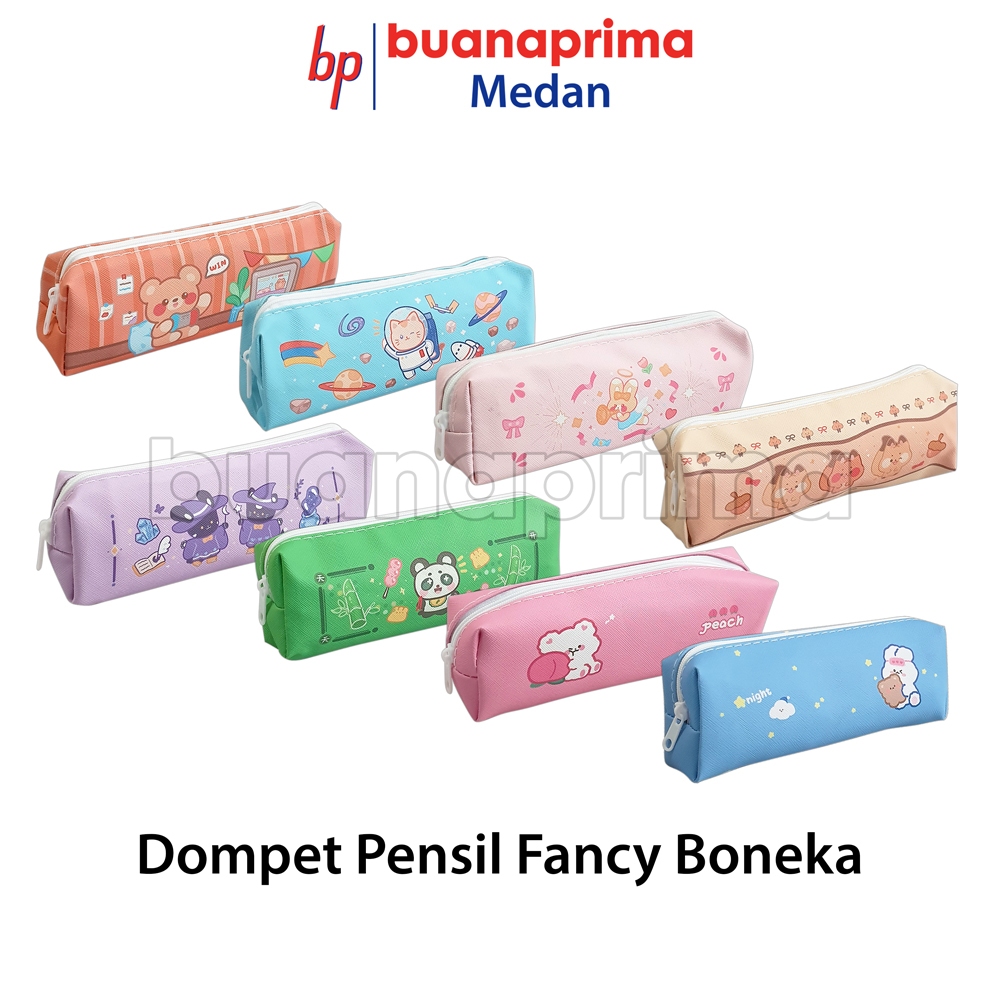 Jual DOMPET PENSIL FANCY Motif Boneka Kotak Pensil Murah Tebal Karakter ...
