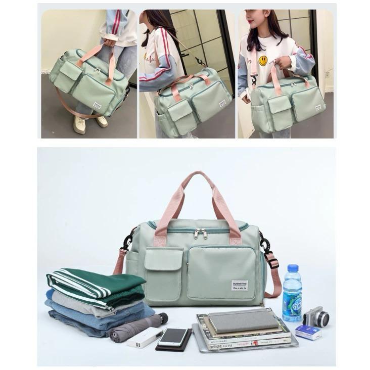 Jual TAS BESAR TRAVEL FASHION BAG 2 IN 1 WATERPROOF / TAS ANTI AIR ...