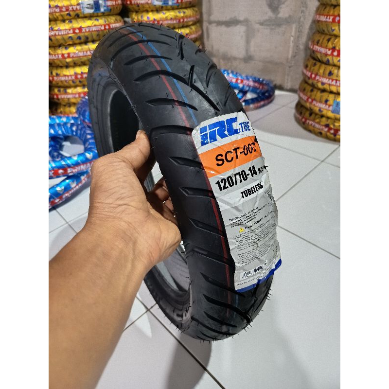 Jual BAN BELAKANG HONDA PCX 150 VARIO 160 UKURAN 120/70-14 MERK IRC ...