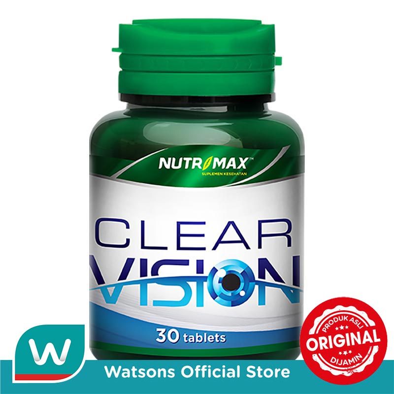 Jual Nutrimax Clear Vision 30 Tablet | Shopee Indonesia