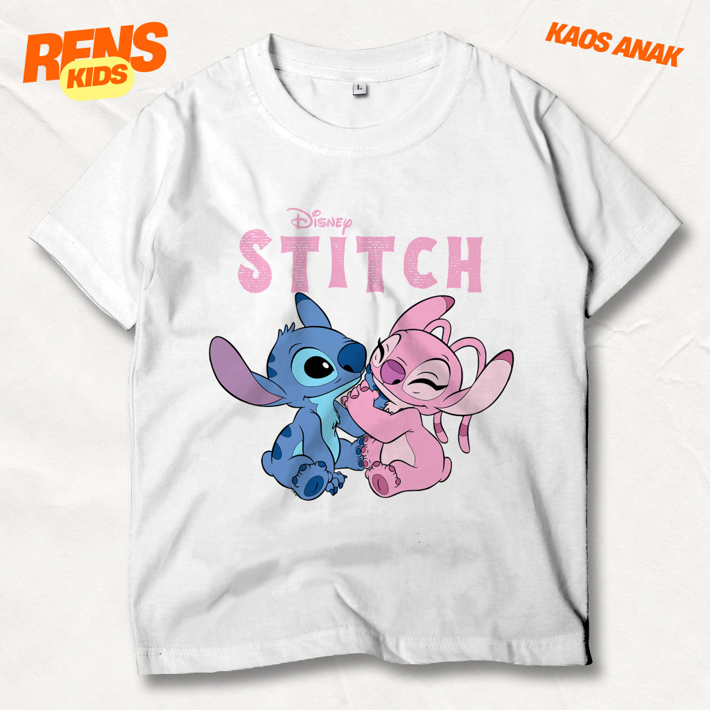 Jual RENS KIDS Baju Kaos Anak Stitch Laki Laki & Perempuan Umur 1 - 12 Tahun ( 06 ) | Shopee ...