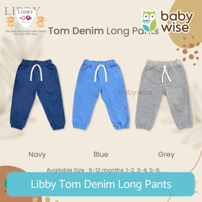 Jual Libby Tom Denim Long Pants - Celana Panjang Anak | Shopee Indonesia