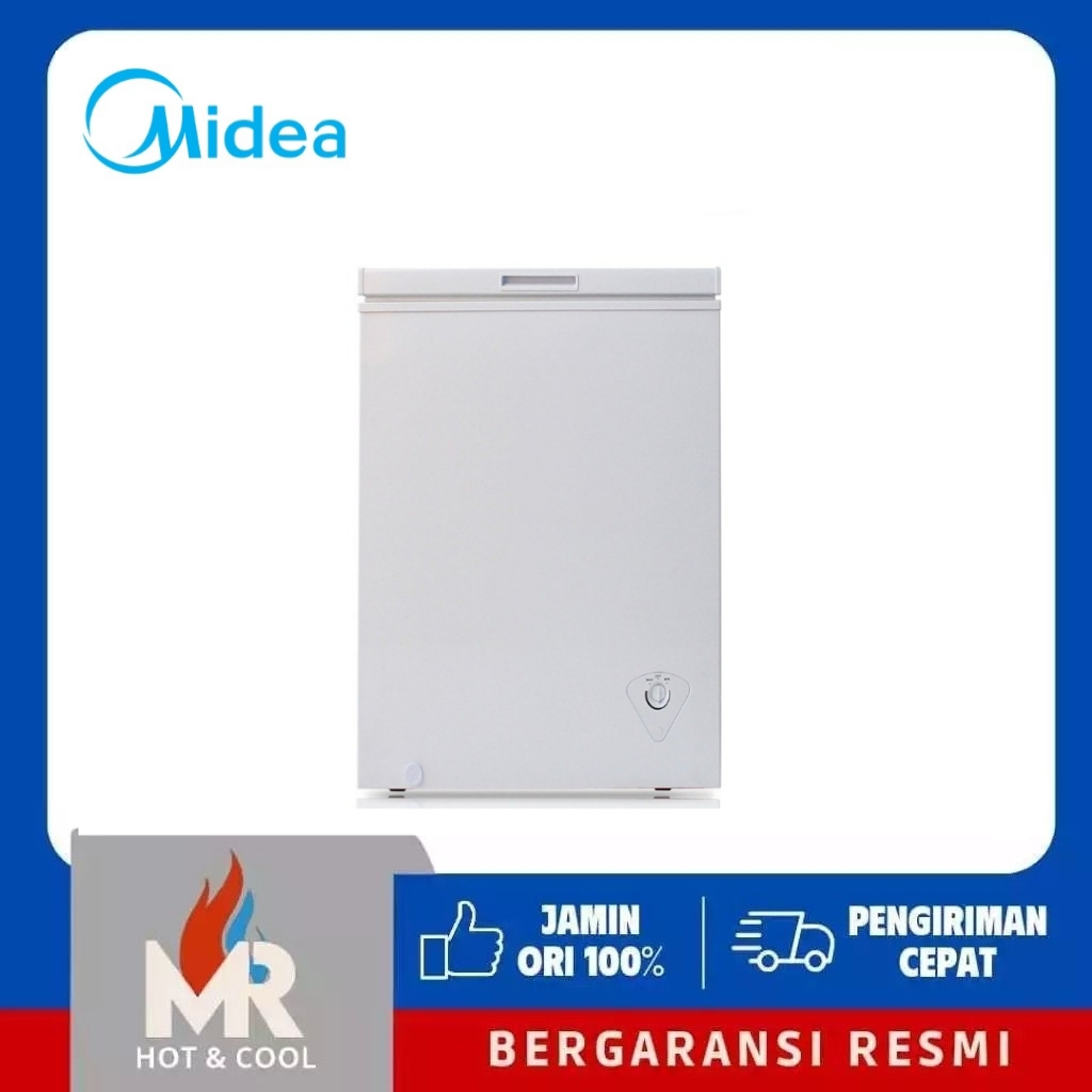 Jual MIDEA Chest Freezer HS-129C | Cooler box pendingin kulkas HS129C ...