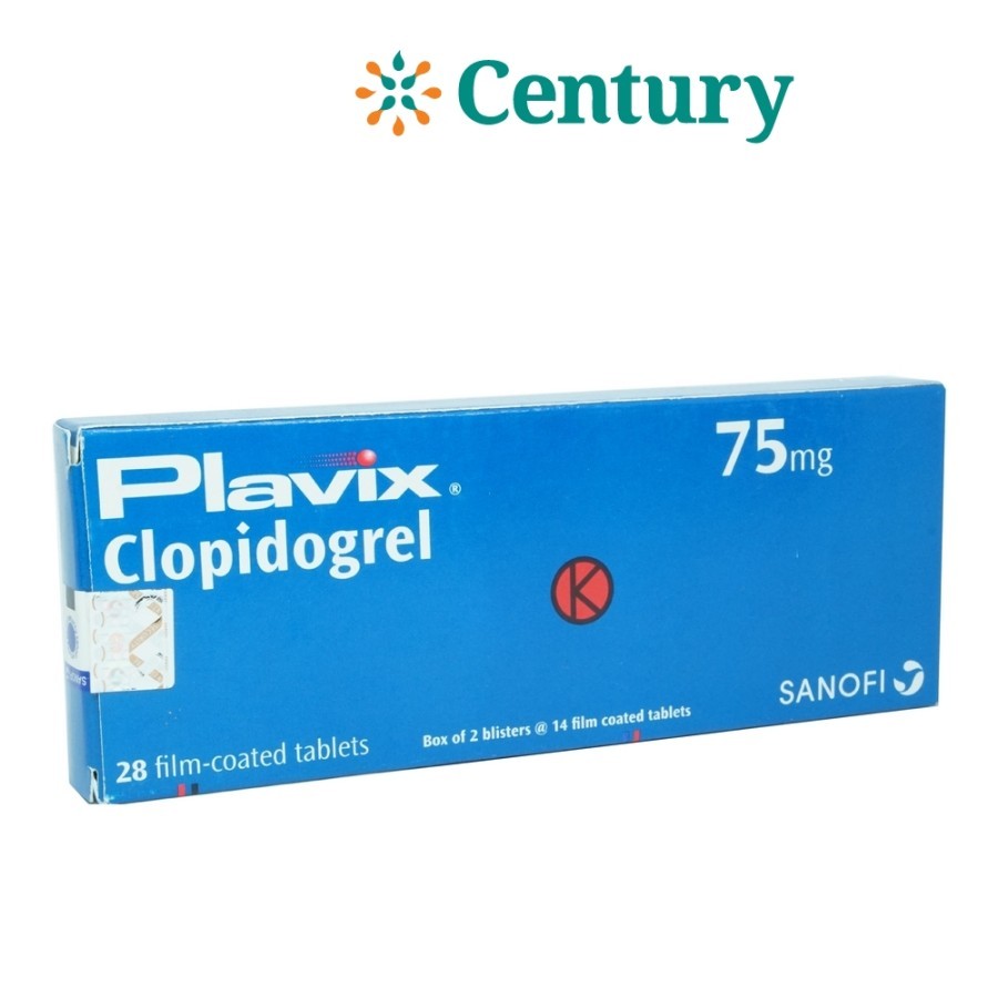Jual PLAVIX TABLET 75 MG 1 STRIP ISI 14 TABLET / PENGENCER DARAH/ OBAT ...