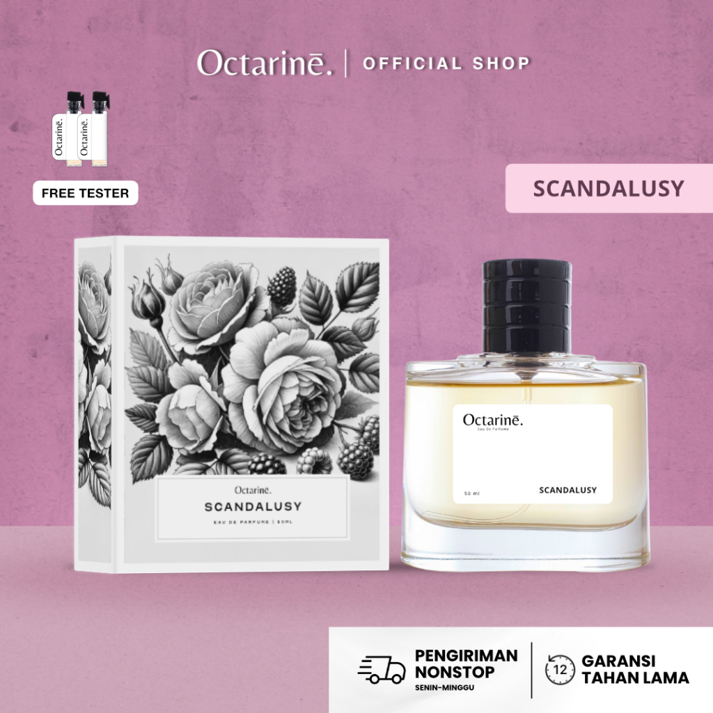 Jual Octarine Parfume - SCANDALUSY Parfum Wanita Tahan Lama 8 -1 2 Jam Aroma Lembut Elegan Sweet ...