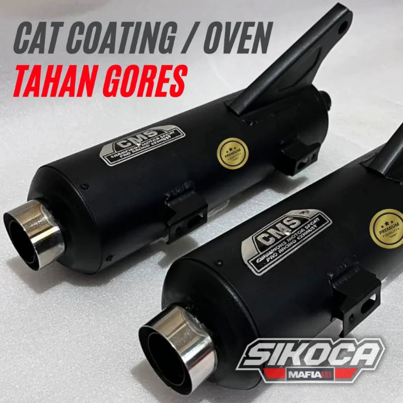 Jual knalpot cms ujung crum beat fi mio m3 vario 110 fi suzuki nex spin ...