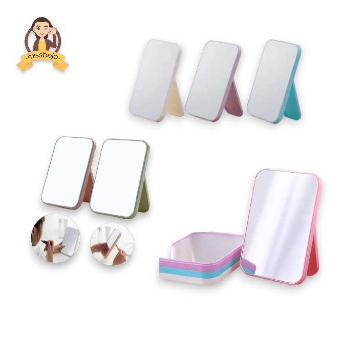 Jual Kaca Rias MakeUp Portable Lipat Kaca Rias Minimalis Cermin Lipat ...