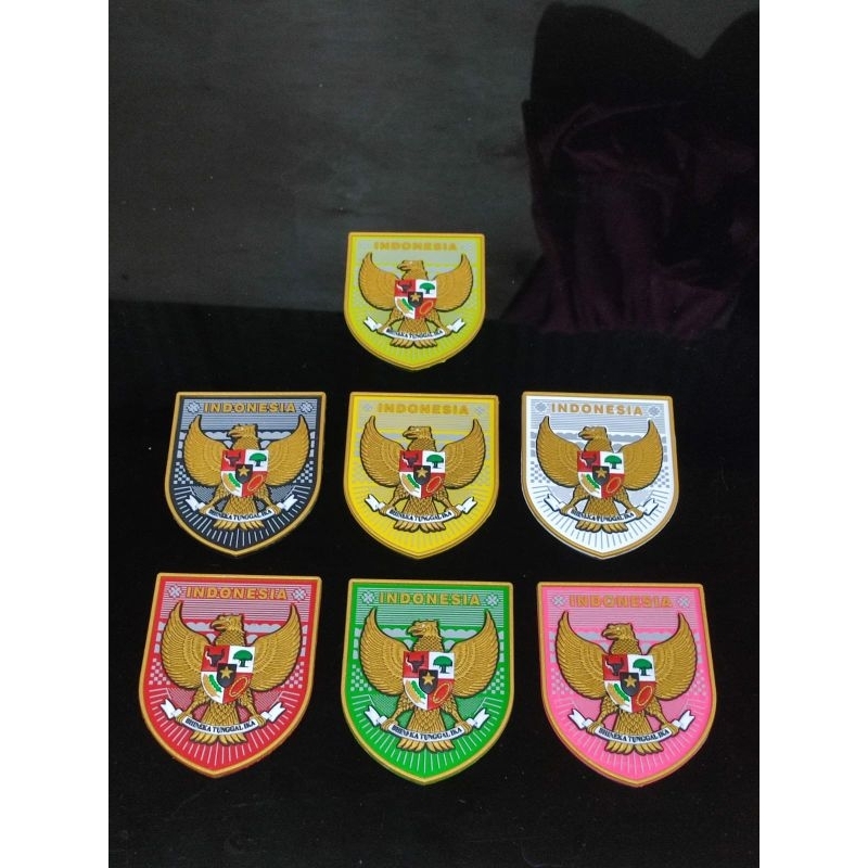 Jual PATCH RUBBER JERSEY 3D TIMNAS INDONESIA 2025 LOGO GARUDA TIMNAS ...