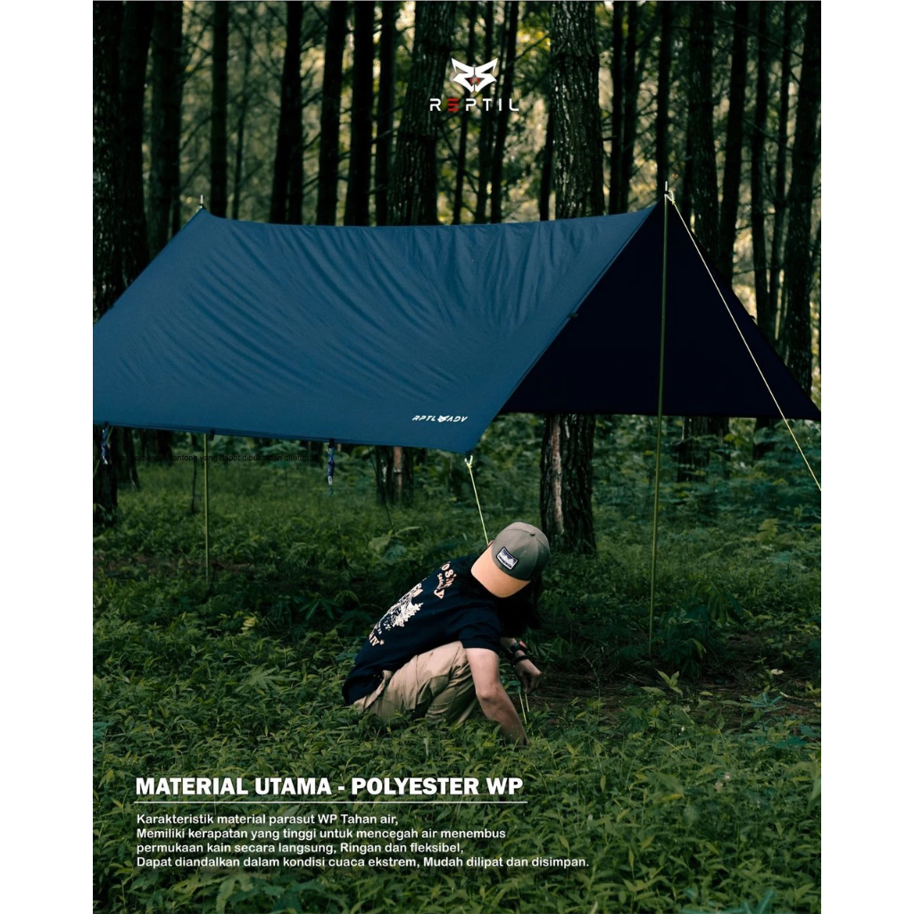 Jual Flysheet Premium 3x3 3x4 | REPTIL ADVENTURE | Shopee Indonesia