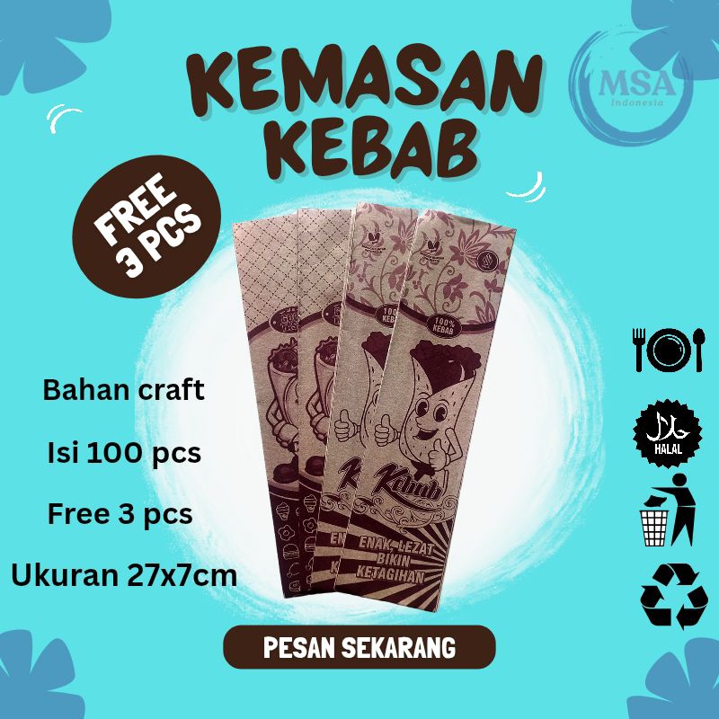 Jual "kotak kebab takeaway" "bungkus kebab kotak makanan" "kotak ...