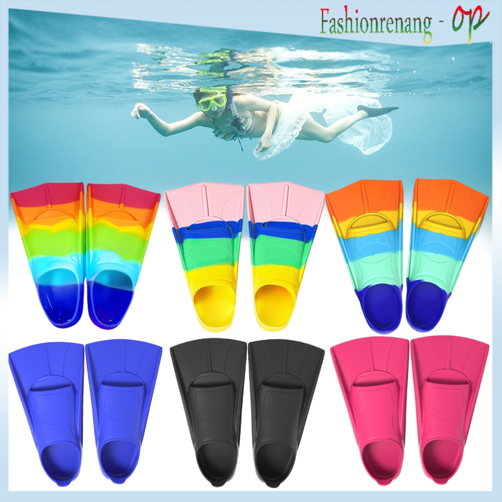 Jual kaki katak diving fin snorkeling kaki katak renang anak dan dewasa sepatu katak AV001 ...