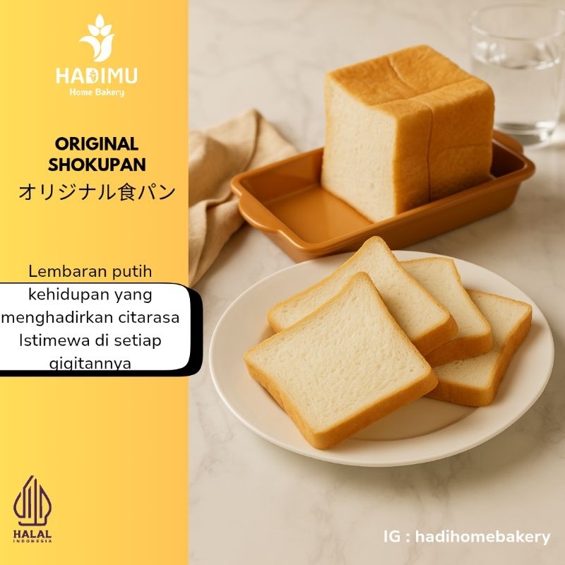 Jual Shokupan - Roti Tawar - Roti Jepang - Roti Korea - Enak - Lembut ...