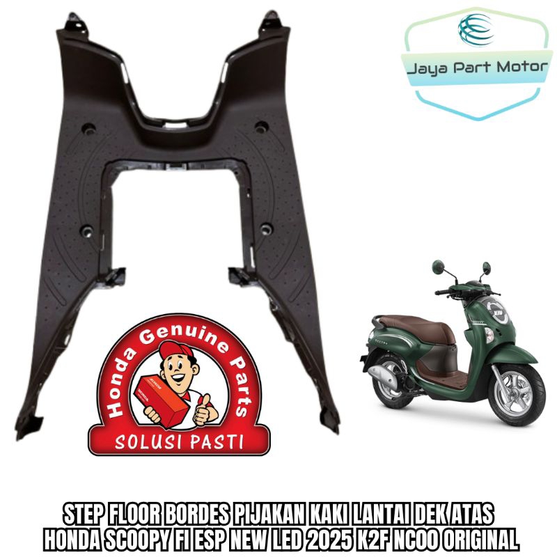 Jual Step Floor Bordes Pijakan Kaki Lantai Dek Atas Honda Scoopy Fi Esp New Led 2025 K2f Nc00 ...
