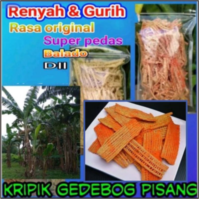 Jual Keripik Debog Pisang 155 Gram | Shopee Indonesia