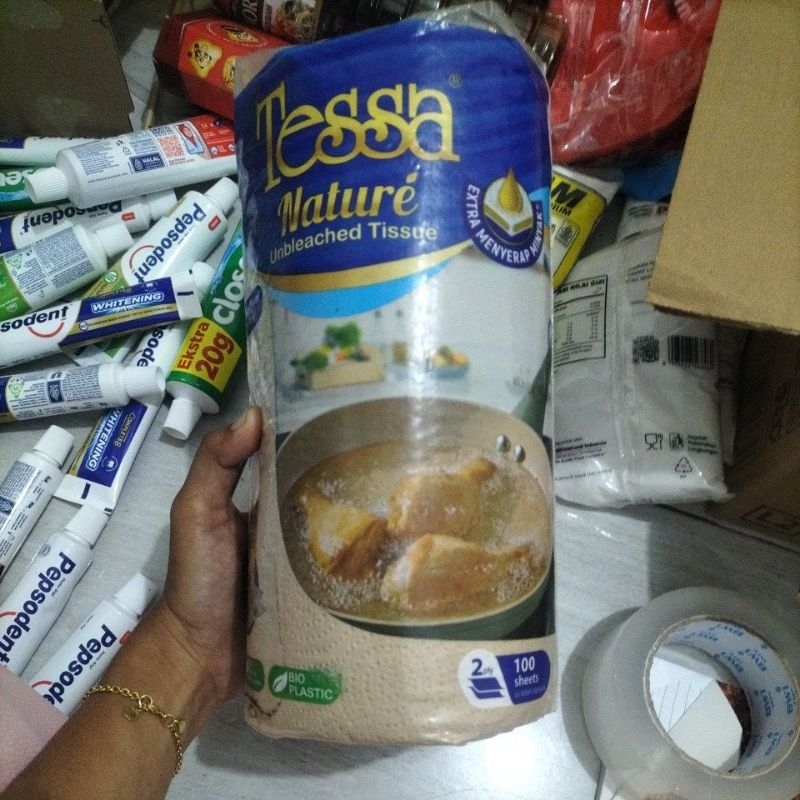 Jual TESSA NATURE TISU DAPUR ISI 100 SHEET | Shopee Indonesia