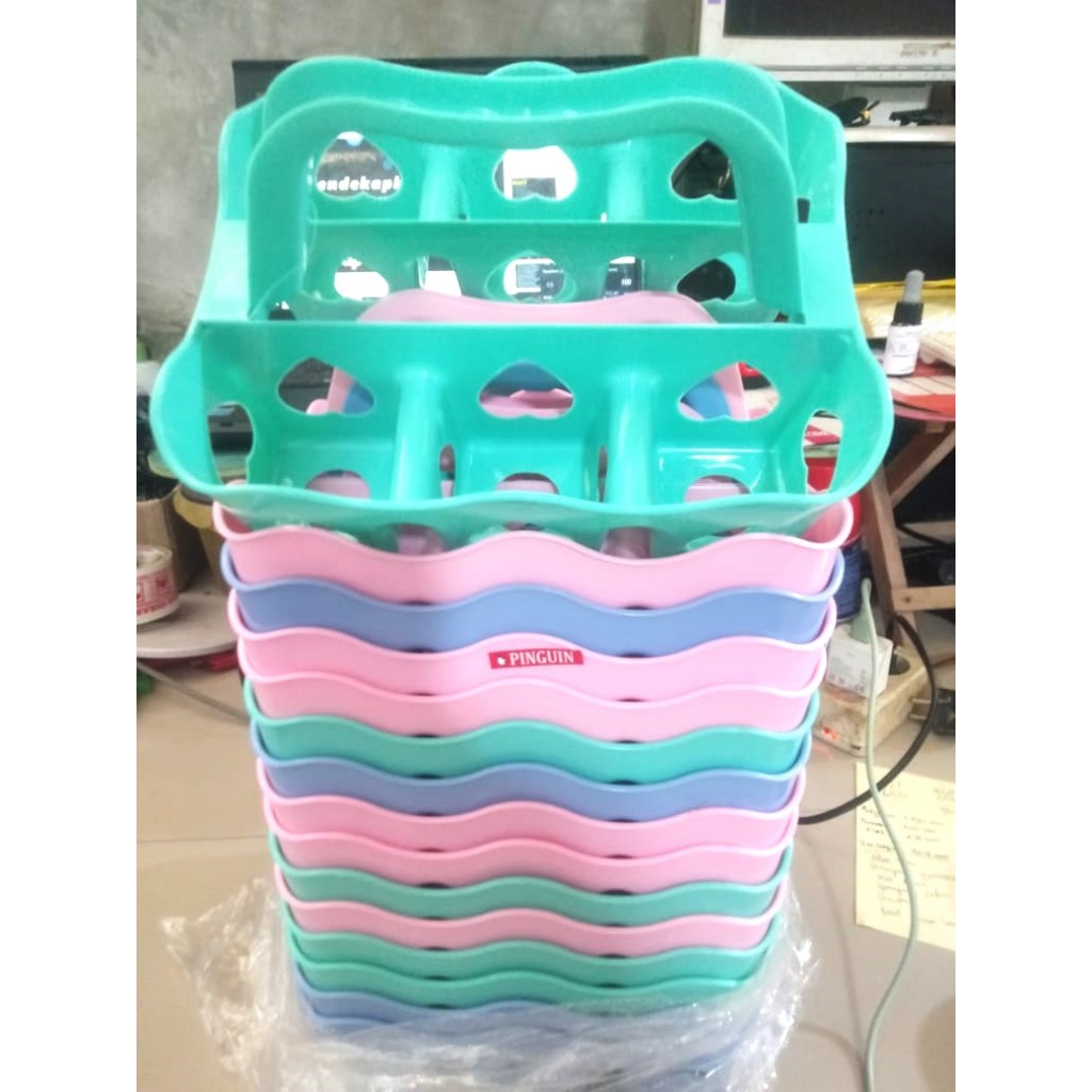 Jual RAK AQUA ISI 6 MURAH / TEMPAT KERANJANG AQUA GELAS | Shopee Indonesia