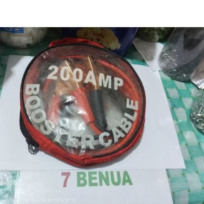 Jual KABEL JUMPER BOOSTER CABLE 200 AMP | Shopee Indonesia