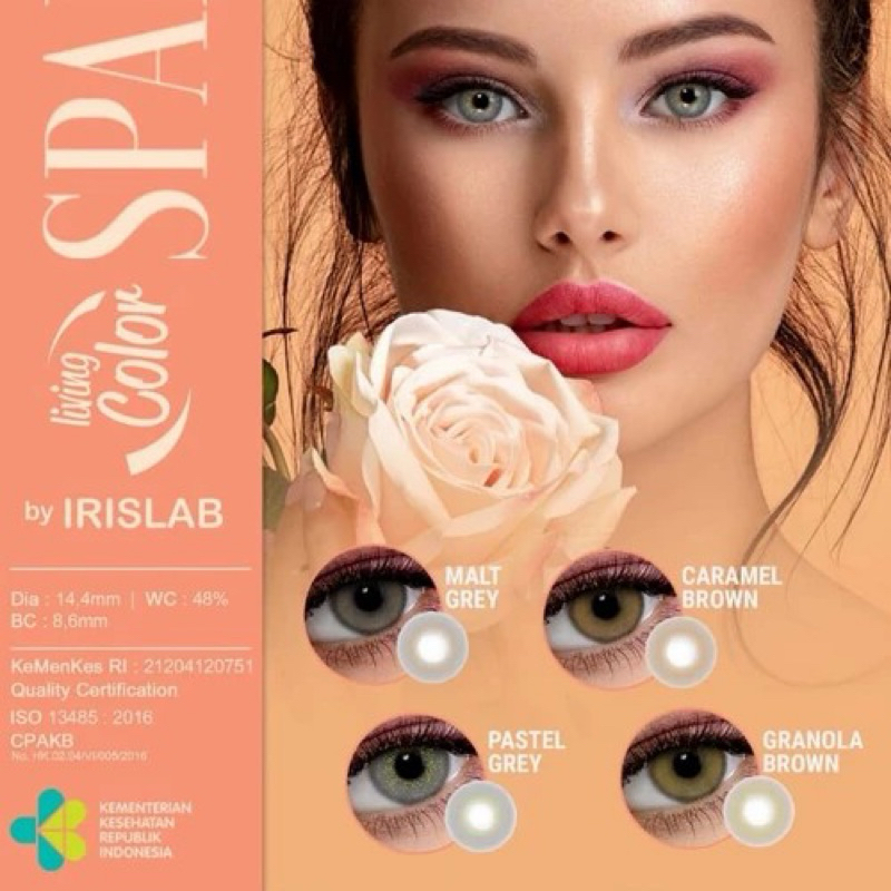 Jual Irislab - Living Color Spanish - Softlens - Normal ( Plano ...