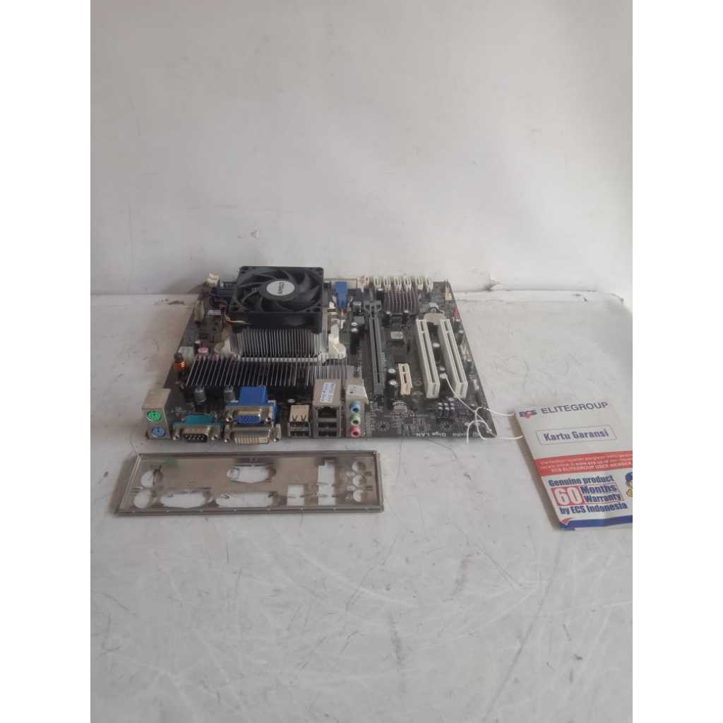 Jual Mainboard ECS A880GM-M7 | AM3+ Athlon II x 250 Siap Pakai | Shopee Indonesia