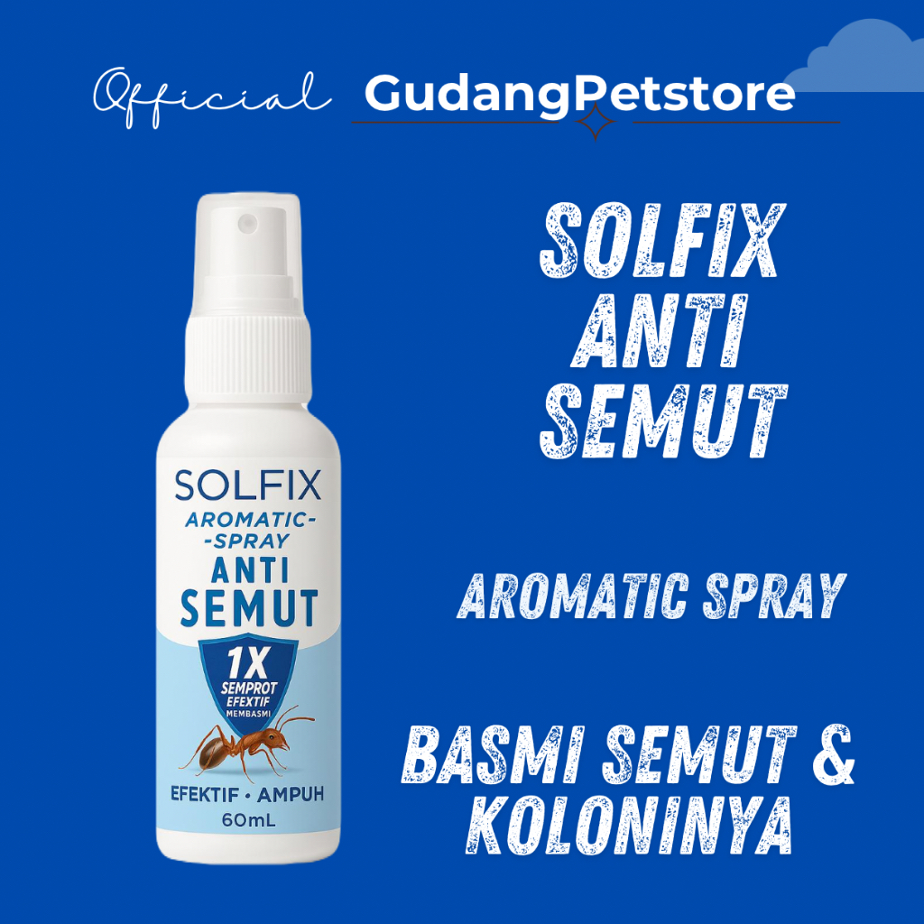Jual SOLFIX ANTI SEMUT Solusi Ampuh Mengusir Semut beserta Koloninya ...