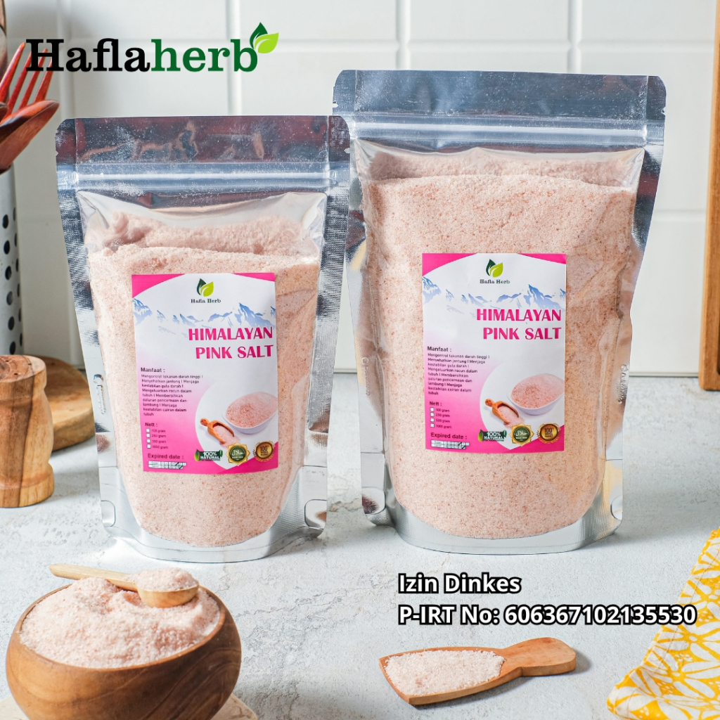 Jual Garam Himalaya Original 500 gram Asli Organik Garem Himalayan Salt ...