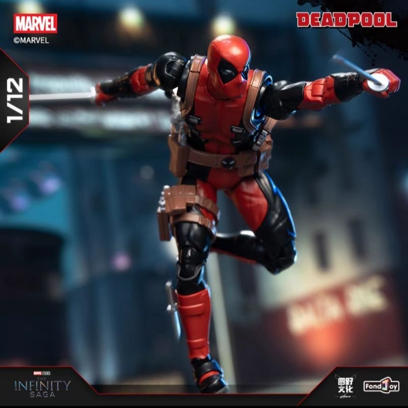 Jual FONDJOY Marvel Deadpool Model Kit [1:12] Scale Model Kit dengan ...