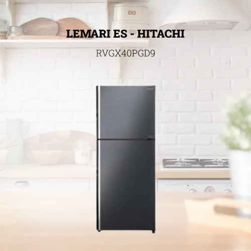 Jual Hitachi kulkas / lemari es 2pintu RVGX40PGD9 | Shopee Indonesia