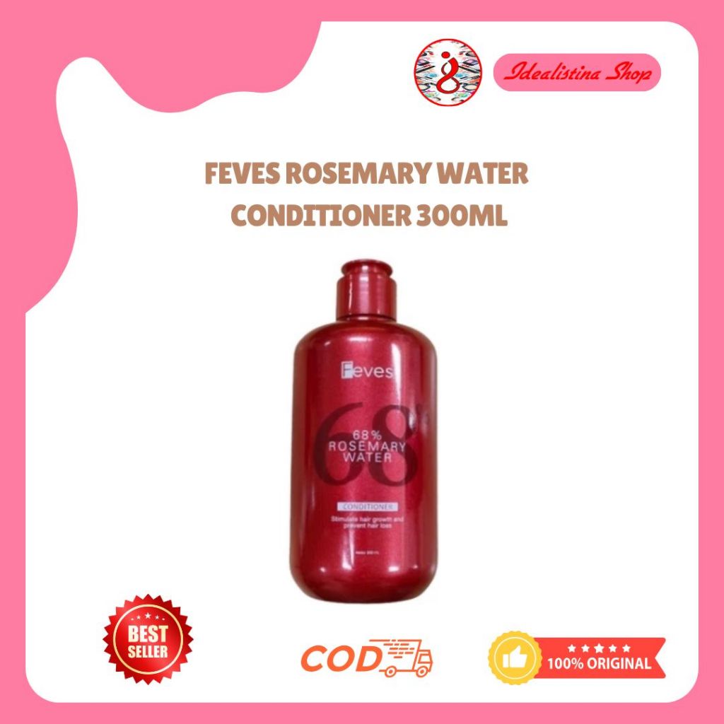 Jual Feves Rosemary Water Conditioner 300mL | Shopee Indonesia