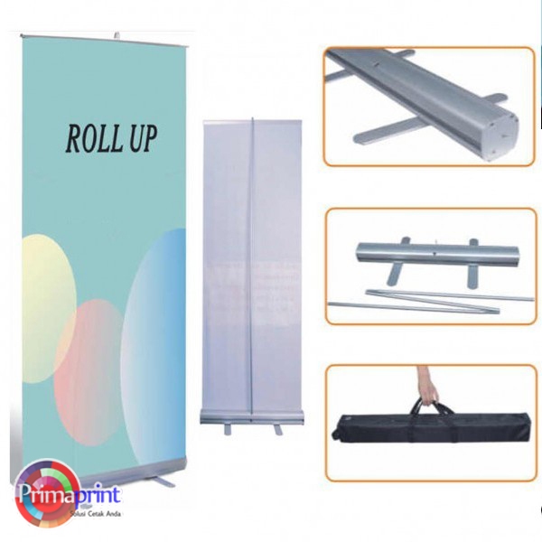 Jual Cetak Roll Up Banner Full Alumunium | Shopee Indonesia