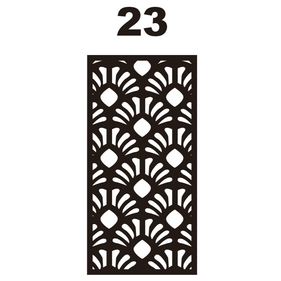 Jual Partisi Plavon Motif Minimalis / Ornamen Pagar Plat Besi ...