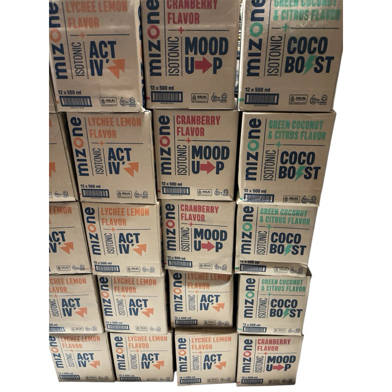 Jual Perdus Mizone Minuman Isotonik 500 ML Isi 12 Botol | Shopee Indonesia