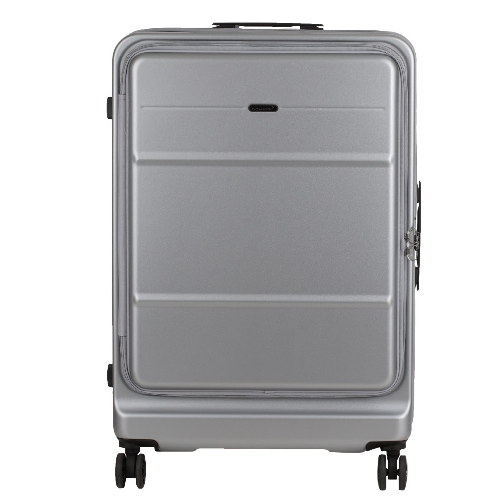 Jual Koper Hardcase Kalibre Luggage Silver L 28 inch 930124900 | Shopee ...