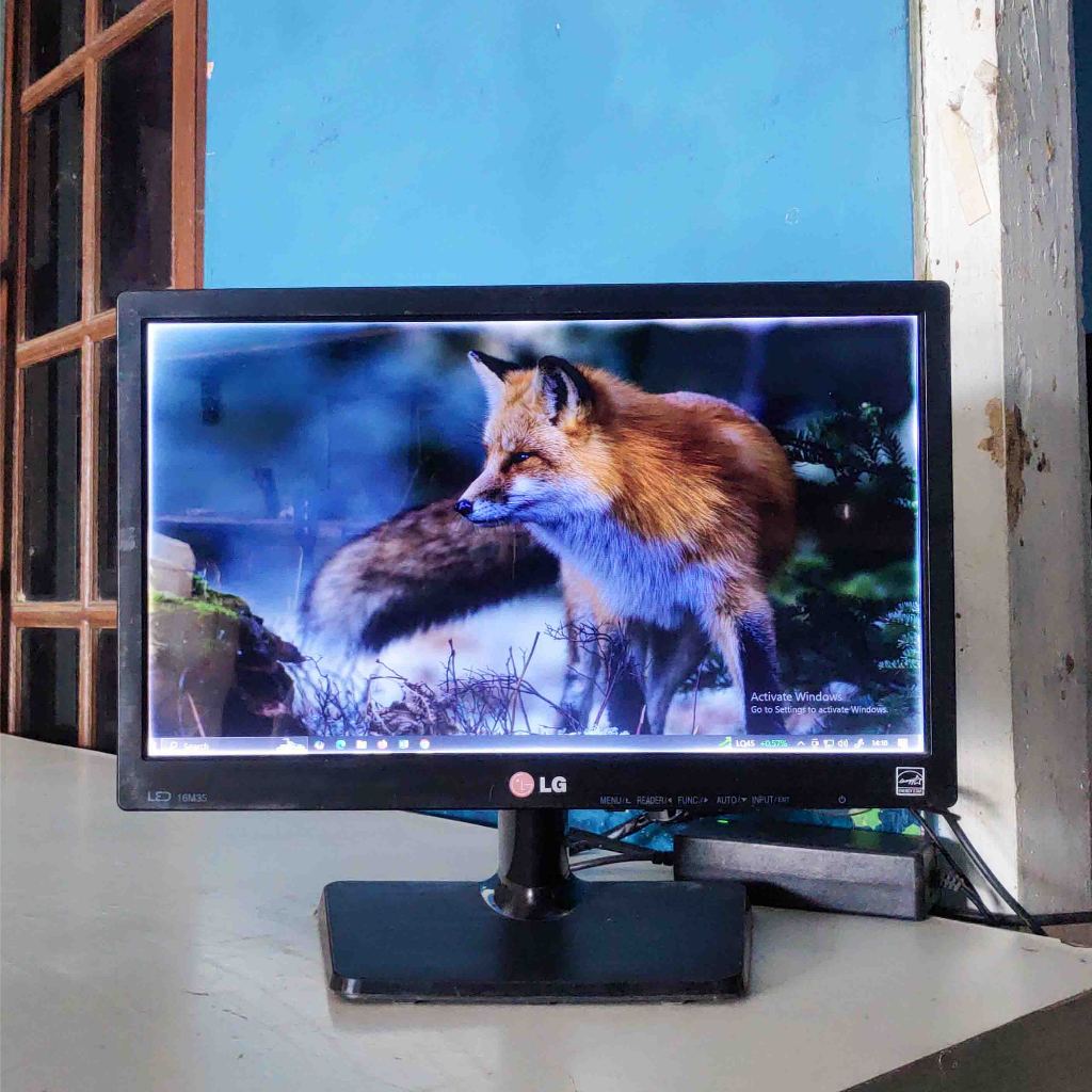 Jual Monitor Merk Lg Led 16M35 16 Inch HD Wide Kondisi Normal | Shopee ...