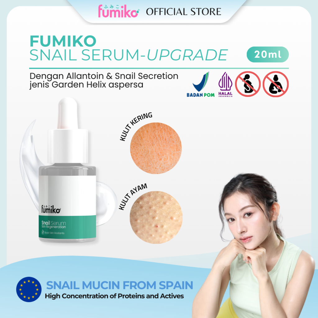 Jual Snail Serum, Snail Secretion Filtrate by Fumiko Powerful Spain ...