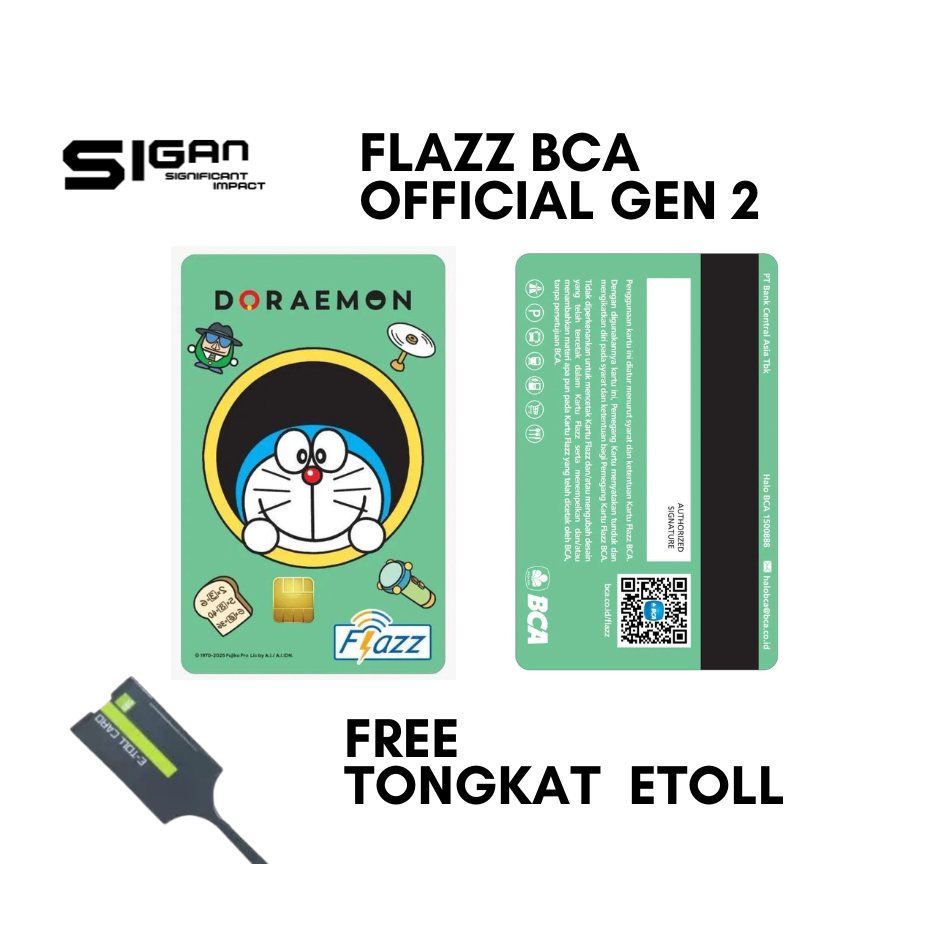Jual Flazz BCA Gen 2 Special Edition Doraemon Original/ Official ...