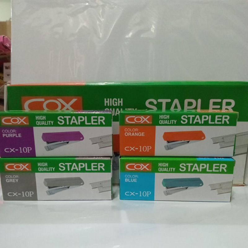 Jual STAPLER COX CX-10p / perpak 12pcs | Shopee Indonesia