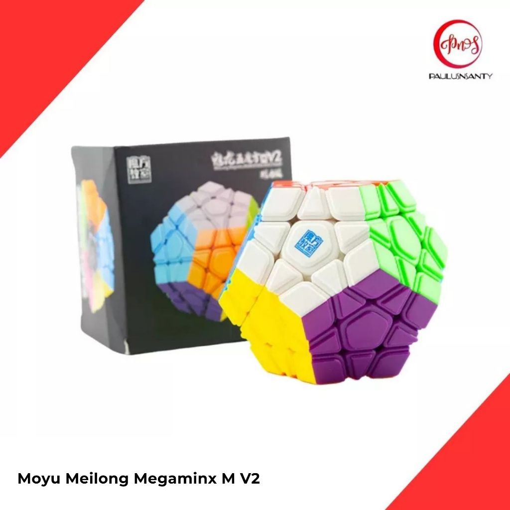 Jual Cube Puzzle Megaminx Moyu Meilong M V2 Megaminx Meilong Cubing Classroom MAGNETIC ...