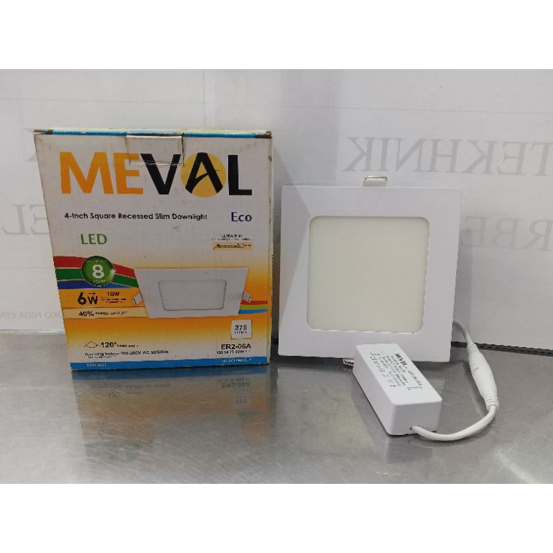 Jual Lampu Led Slim Downlight Inbow 6w - Meval ER2-06A | Shopee Indonesia
