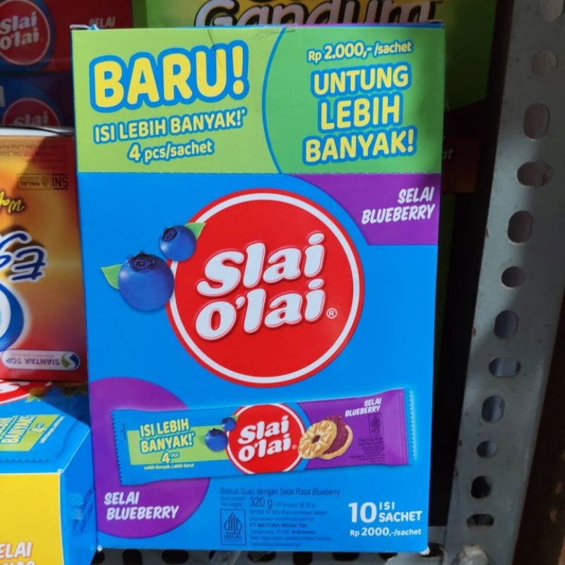 Jual Slai Olai 1 box isi 10 sachet @32gr | Shopee Indonesia