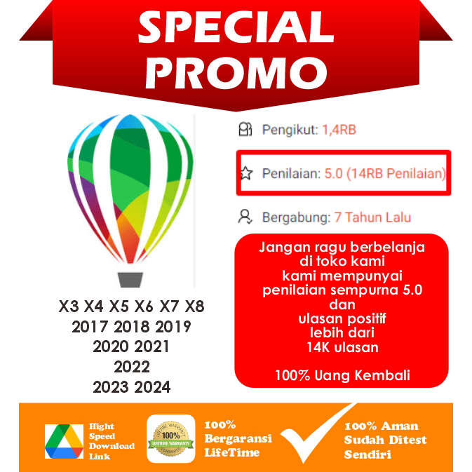 Jual [PROMO BELI 3 GRATIS 1] CorelDRAW Graphics Suite 2025 2024 2023 ...