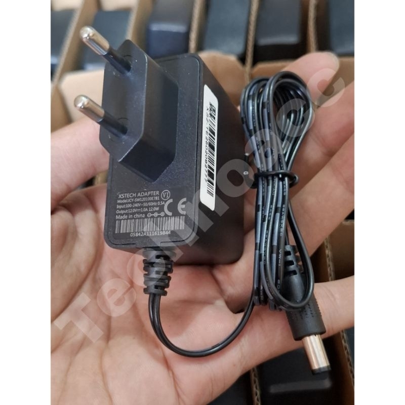 Jual ADAPTOR MODEM WIFI/STB/CCTV 12V 1A ORI | Shopee Indonesia