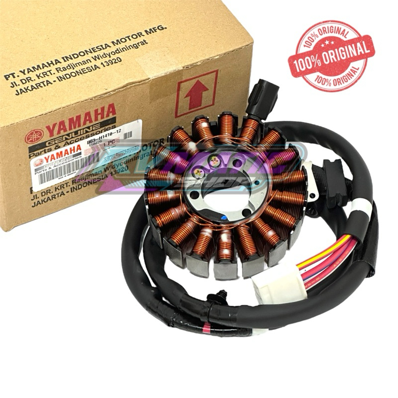 Jual SPULL STATOR ASSY AEROX 155 OLD AEROX 155 NEW NMAX NEW LEXI 125 ORIGINAL YAMAHA GENUINE ...