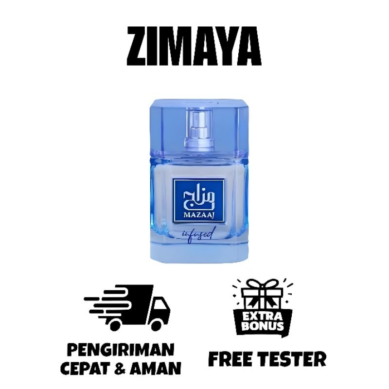 Jual [DISCONTINUE] Zimaya Mazaaj Infused Eau de Parfum 100 ML | Shopee ...