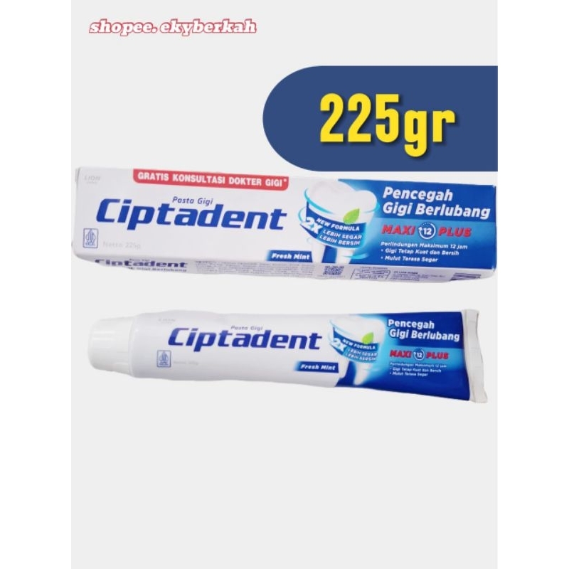Jual CIPTADENT PASTA GIGI 225Gram (JUMBO) | Shopee Indonesia