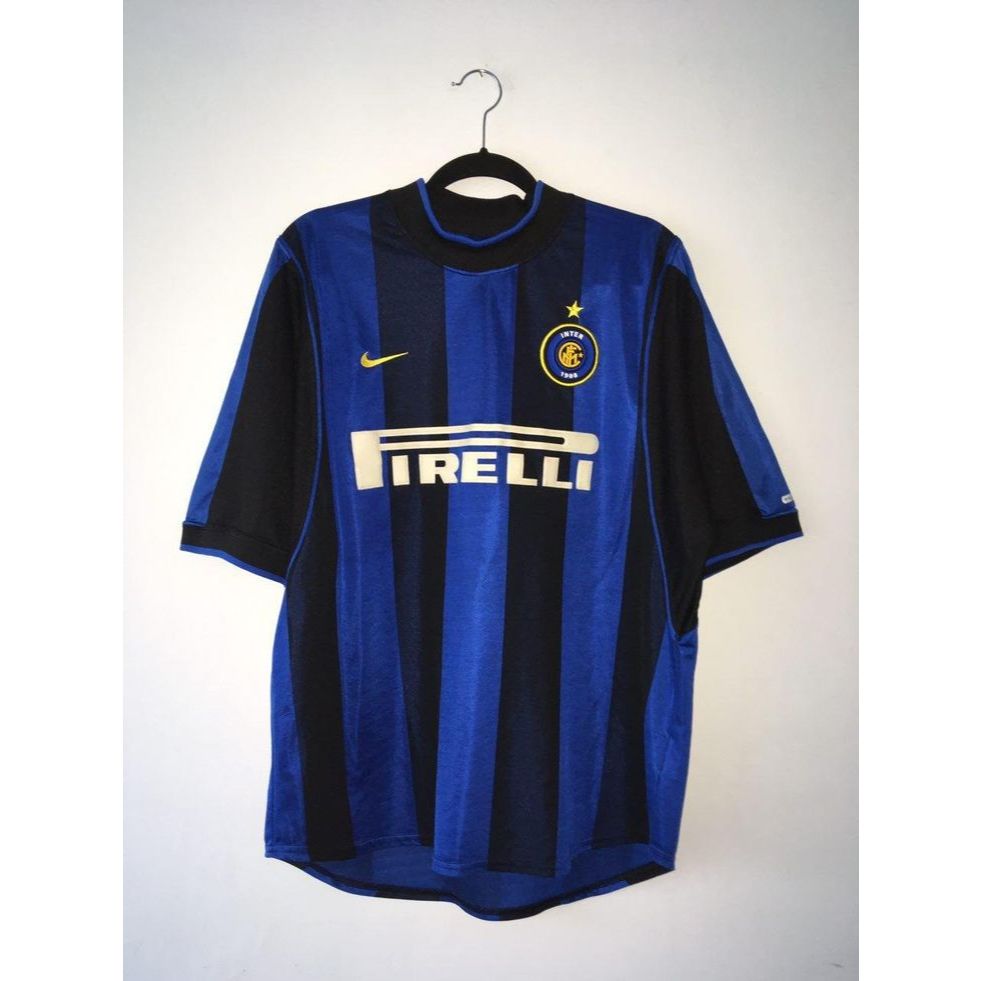 Jual Jersey Inter Milan 2000/2001 Home Kit FULL PRINTING | Shopee Indonesia