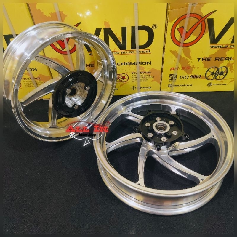Jual VELG/PELEK VND SIX STAR YAMAHA XMAX 250/350 UK 350-15/400-14 ...