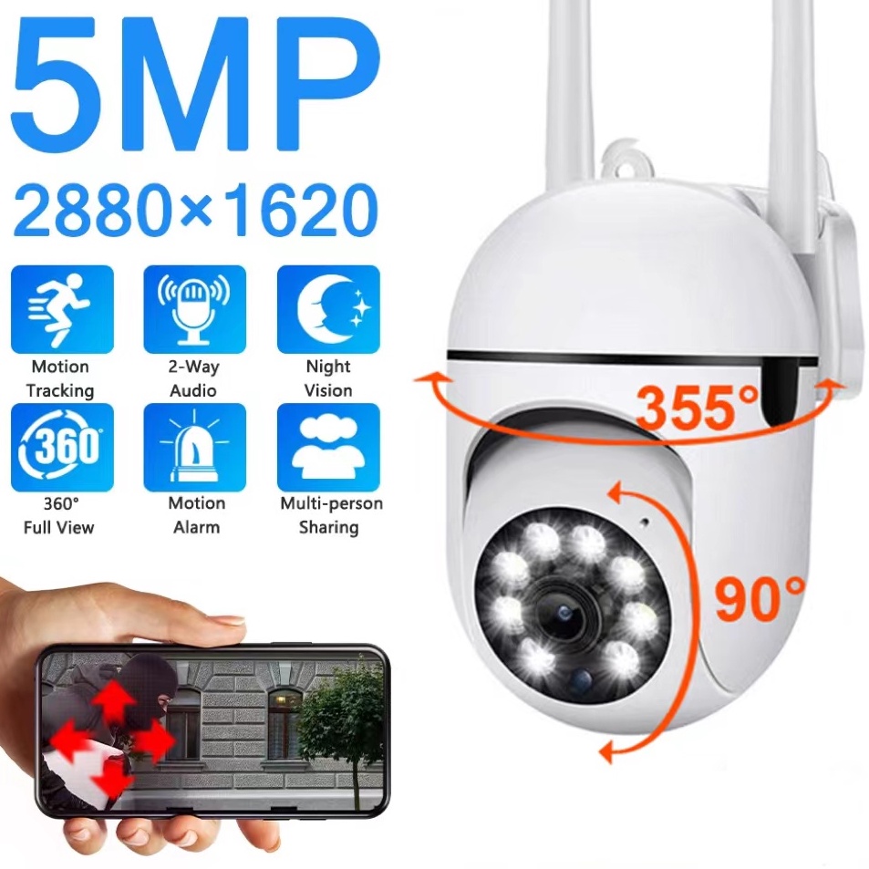 Jual Hot Sale V38 Pro cctv mini Smart Indoor IP Camera Full HD 144P 3MP ...