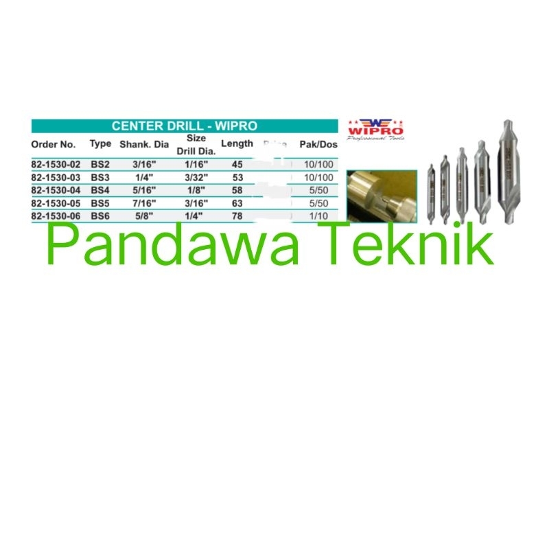 Jual Center drill wipro | Shopee Indonesia